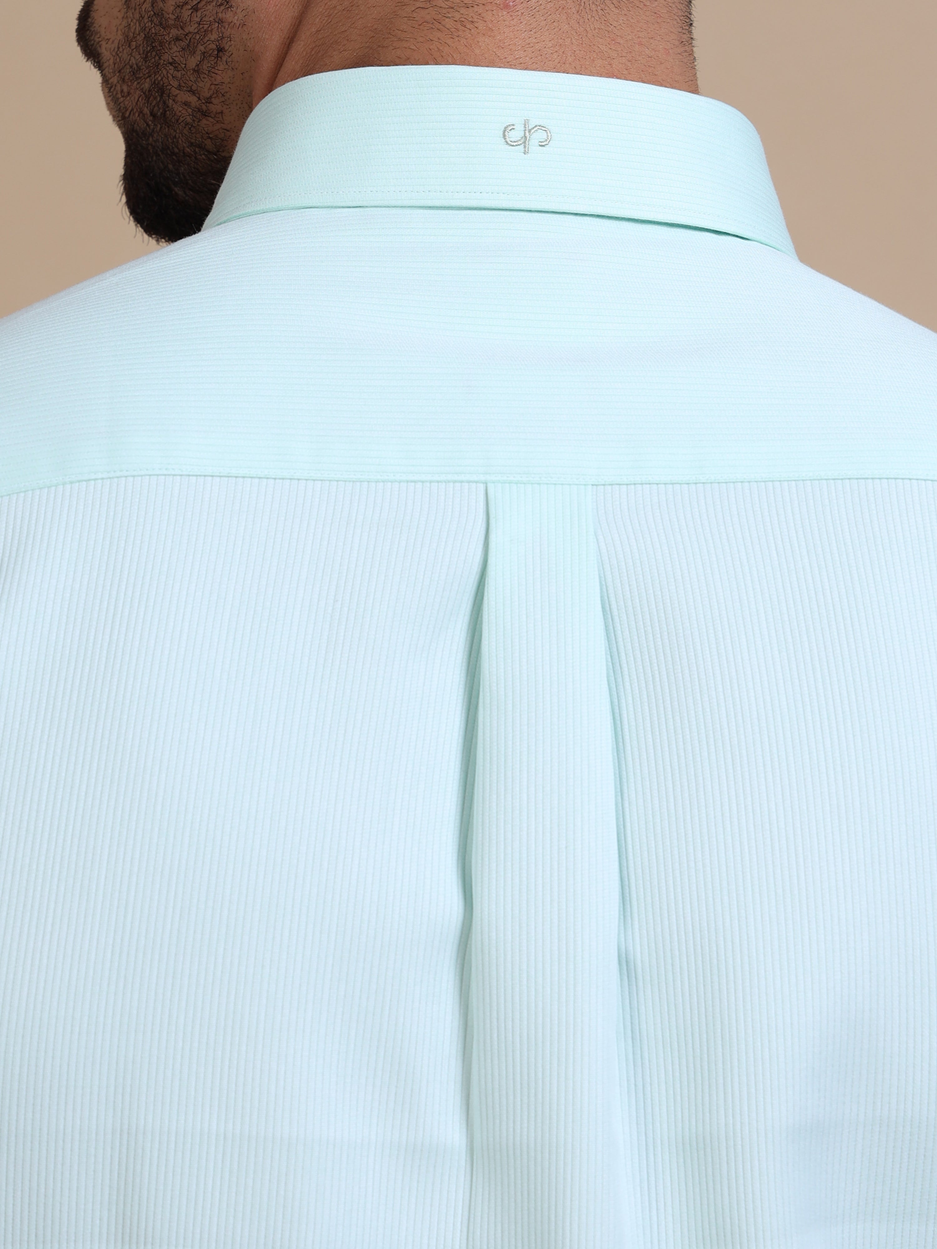 Green Zen Button-down Stripe Shirt – Kaapus