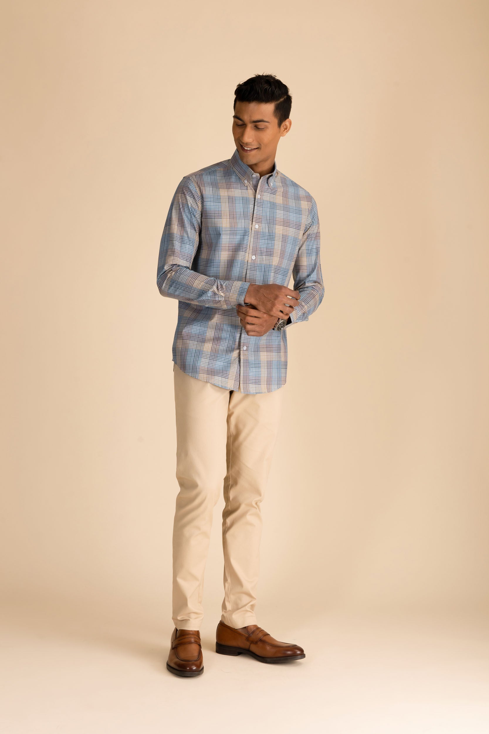 Multi-colored Moon Button-Down Shirt EOSS – Kaapus