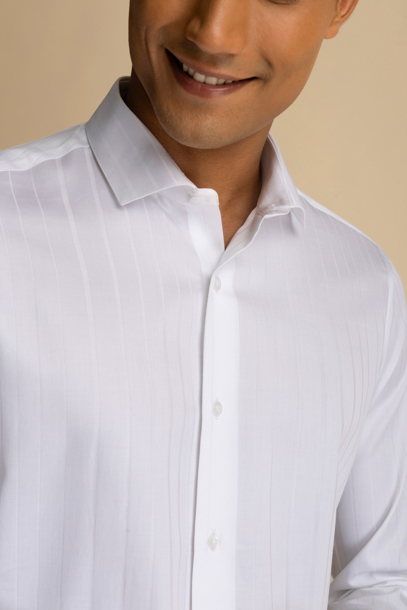 Bronco Stripe White Shirt – Kaapus