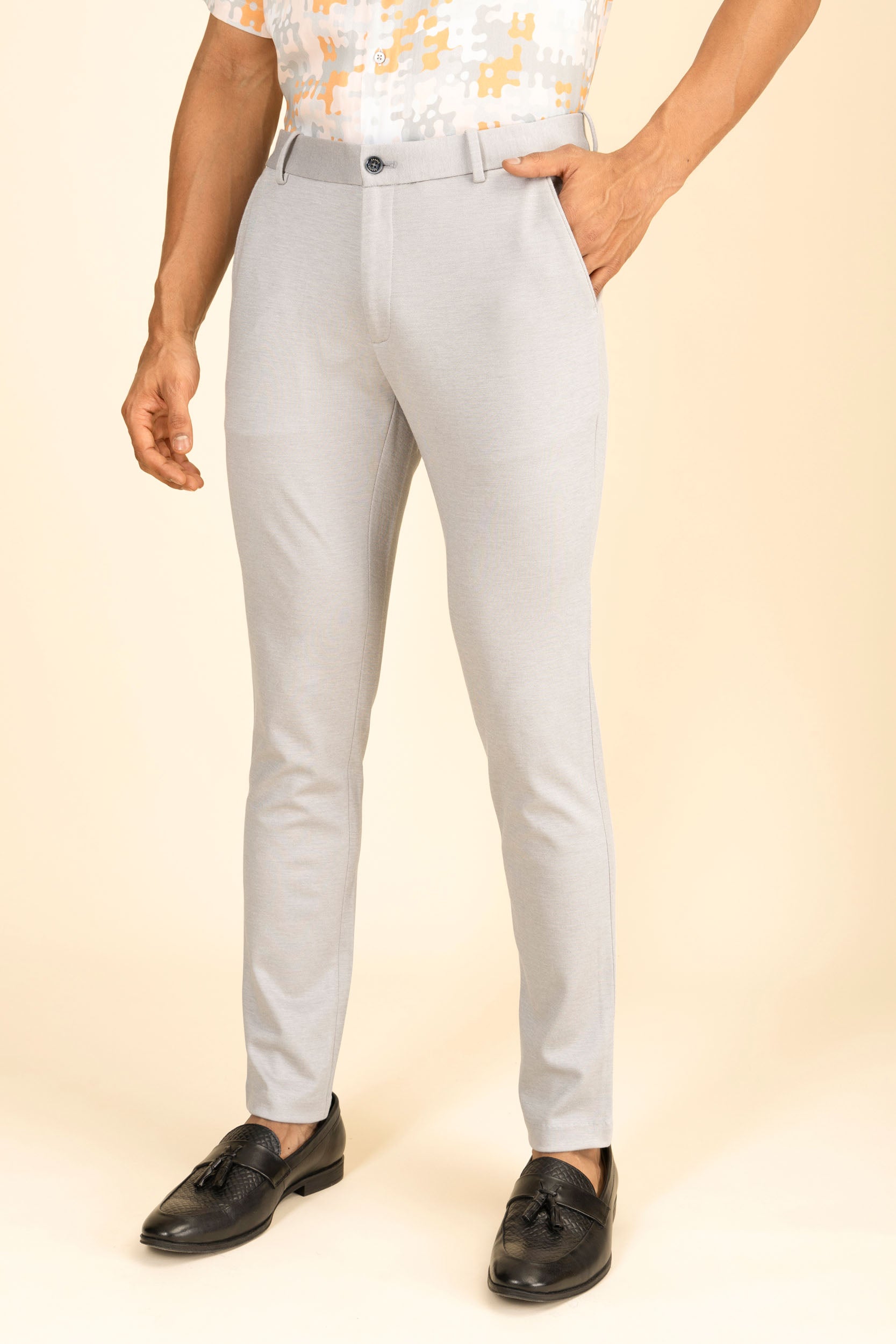 Light Grey 4 Way Stretch Port Pants – Kaapus