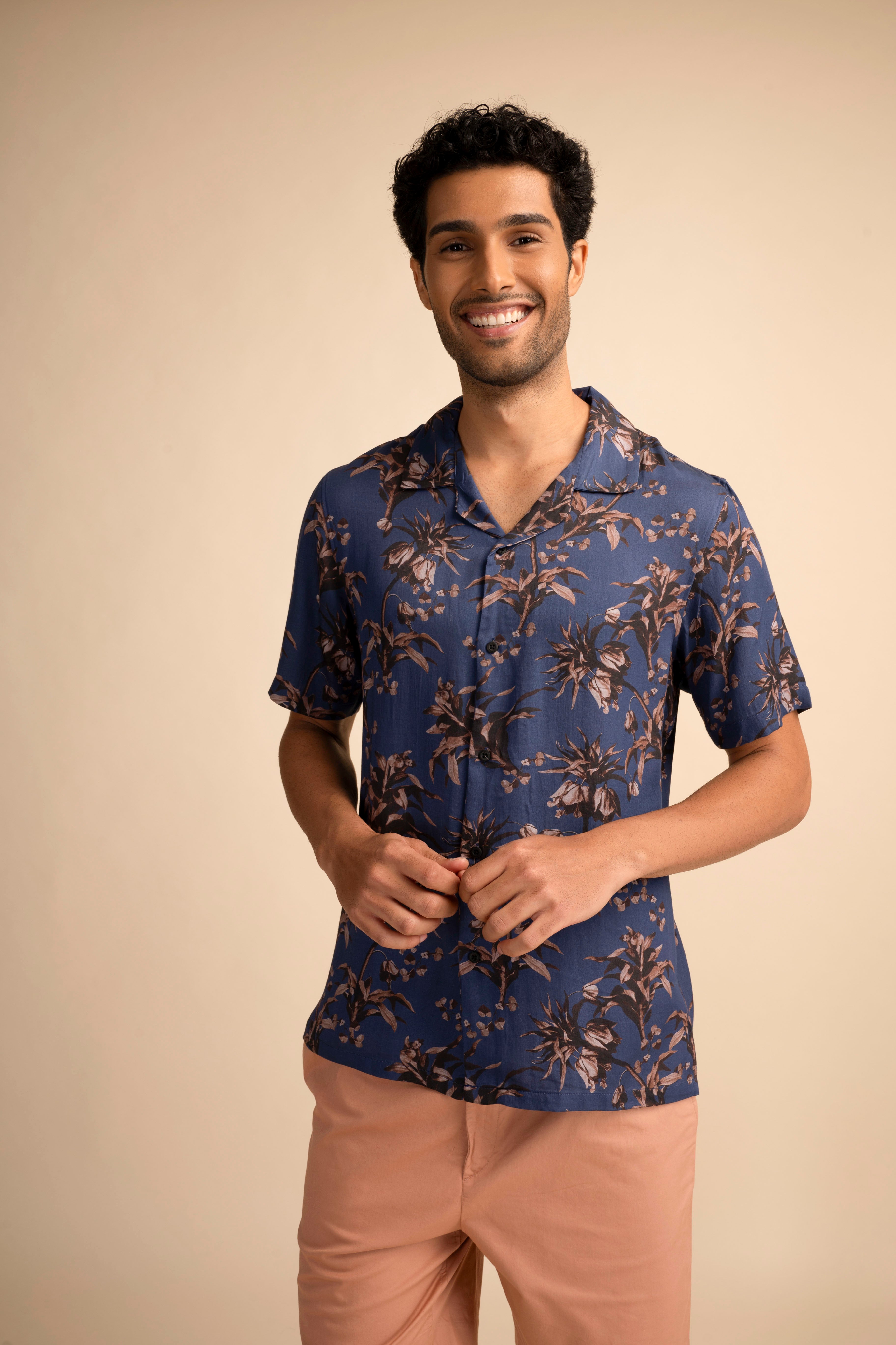 Desert Rose Cuban Shirt EOSS – Kaapus