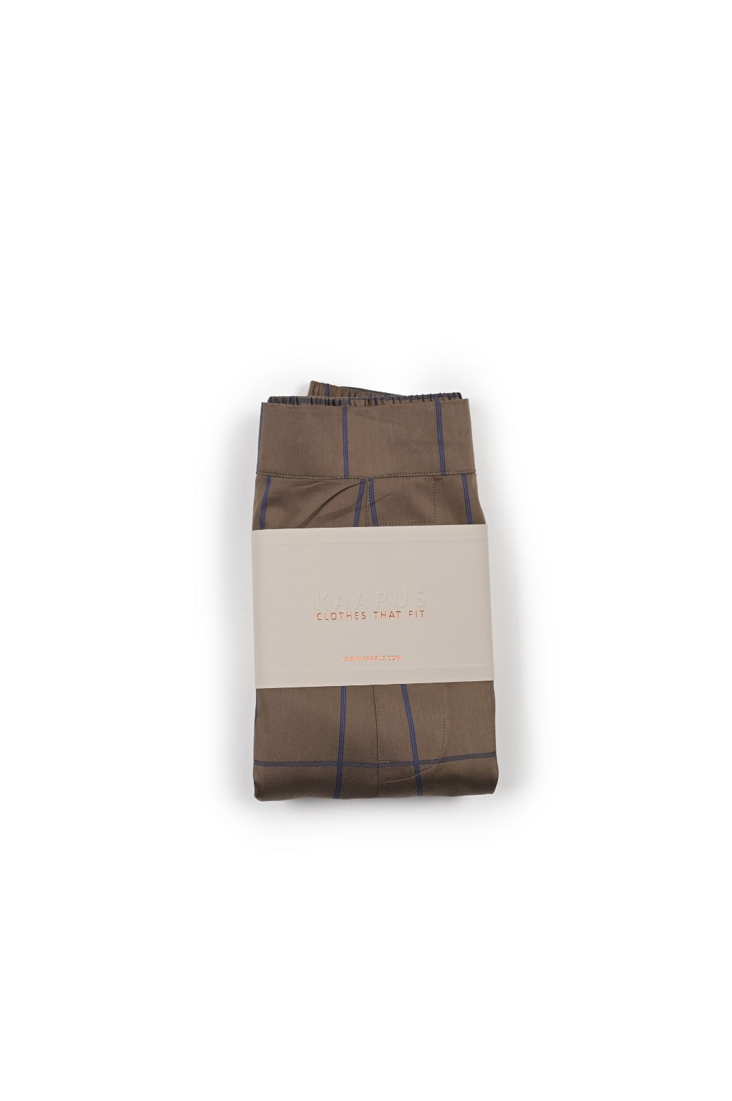 Brown Check Boxer with Pockets – Kaapus